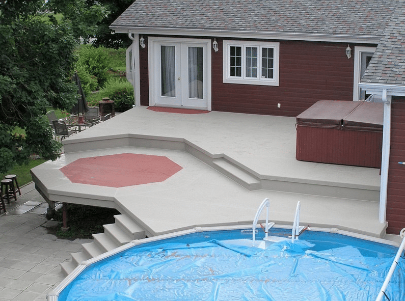 La meilleure protection pour un patio de piscine - Mon Conseiller Immo